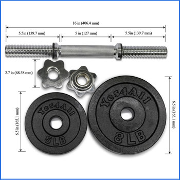 Yes4All Adjustable Dumbbells Review | Fitness Tech Pro